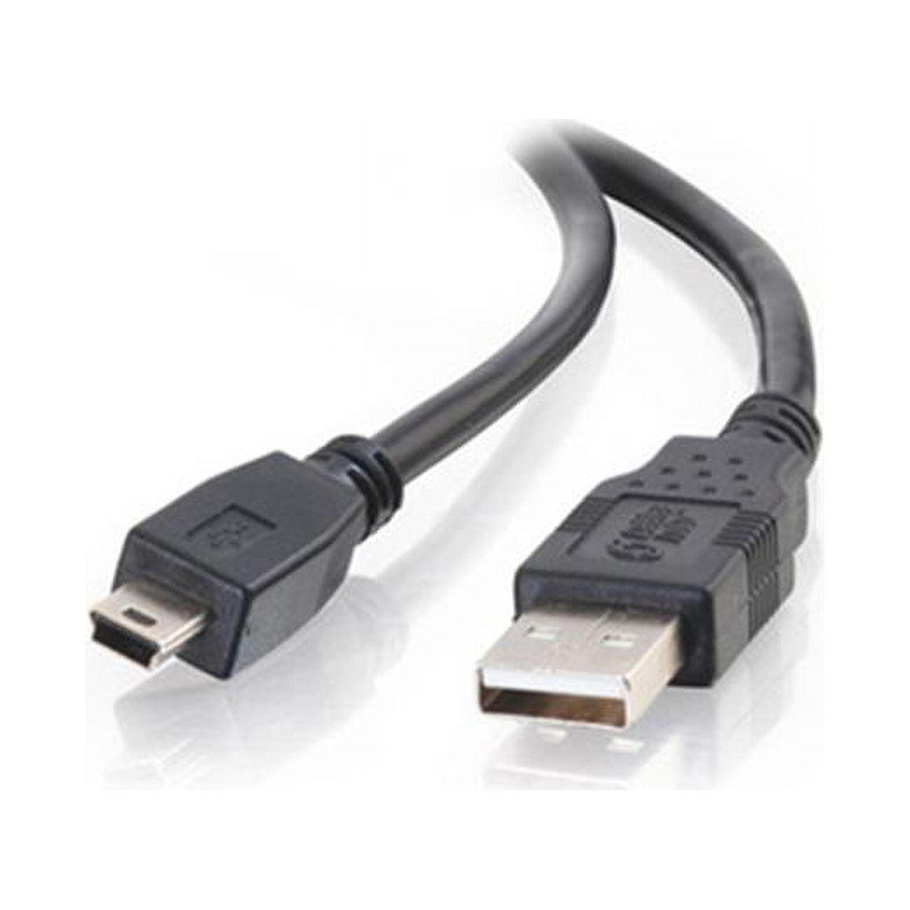 USB cable - 4 pin USB Type A M - 5 pin mini-USB Type B M - 3 ft USB ...