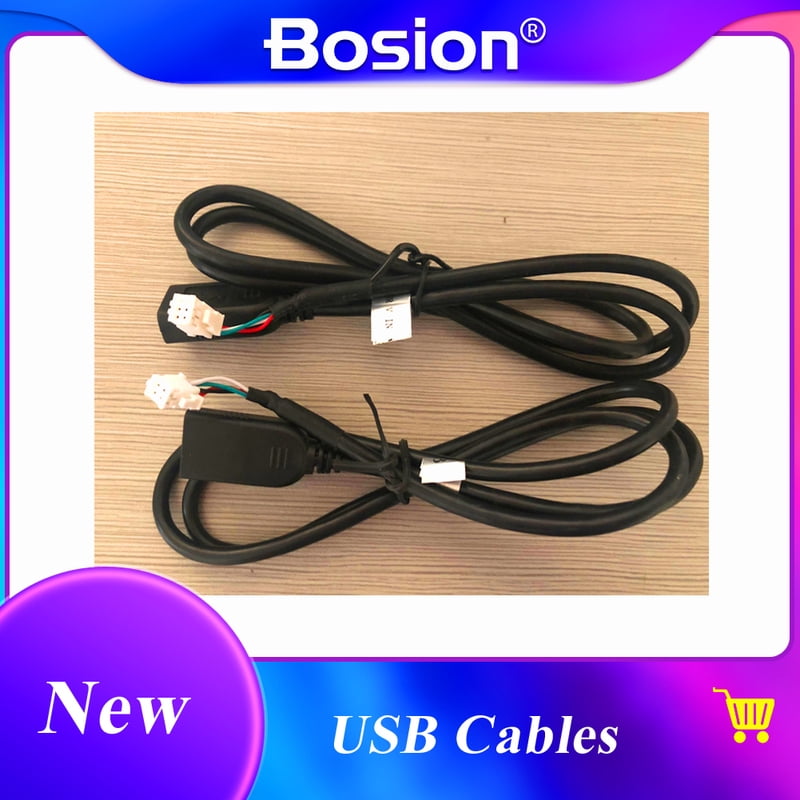 USB cable for android car radio long usb cable 4 pin and 6 pin cable ...