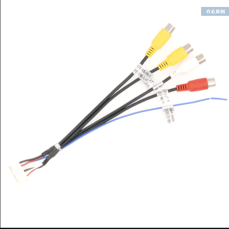 USB cable for android car radio long usb cable 4 pin and 6 pin cable ...