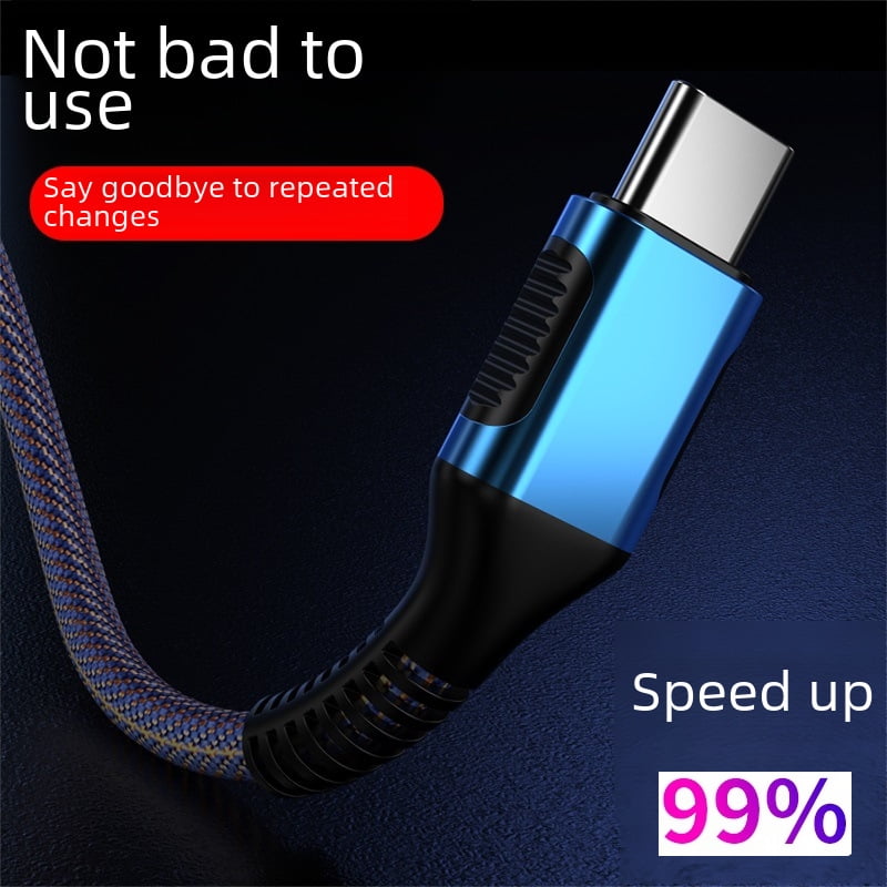 USB cowboy charging line is suitable mobile phone type-c phone ...