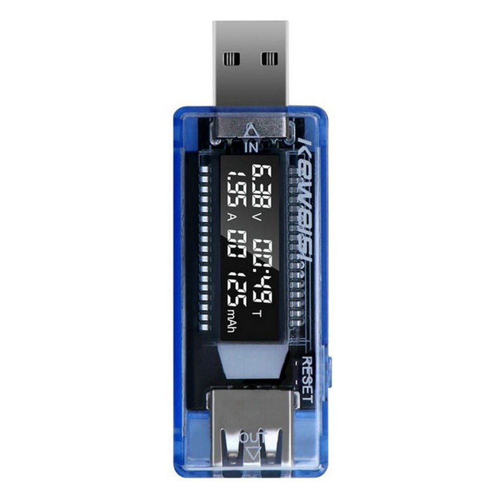 USB current voltage capacity time meter test detection monitor ...