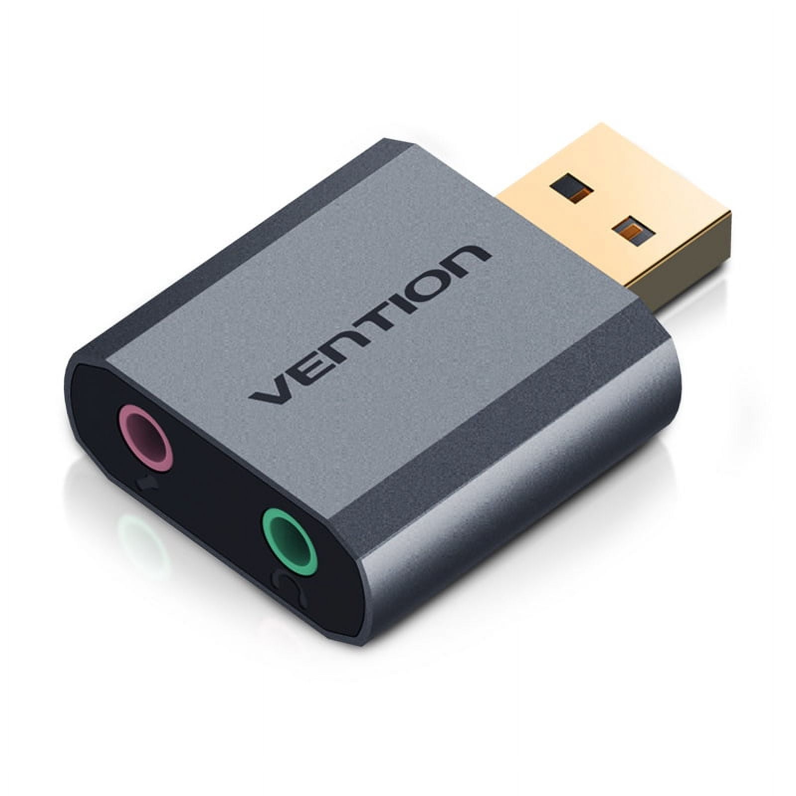 USB external stereo adapter available for Windows and Mac. Plug and ...