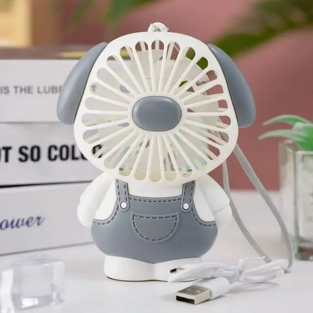 USB handheld rechargeable Hello Kitty mini fan student portable wind ...
