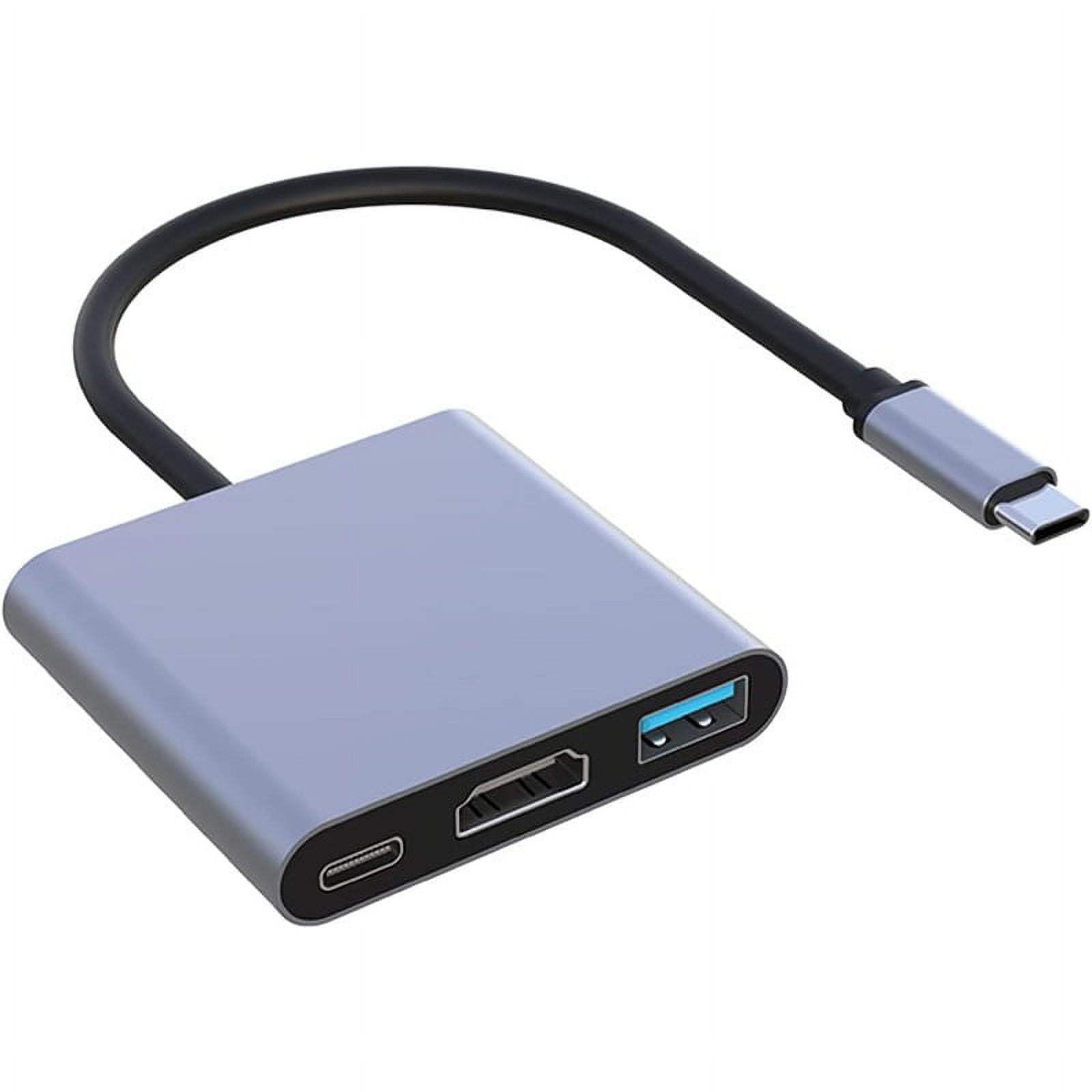 USB hub 3.0 for Type-c Port,3 in 1 Adapter for pc Accessories with USB ...