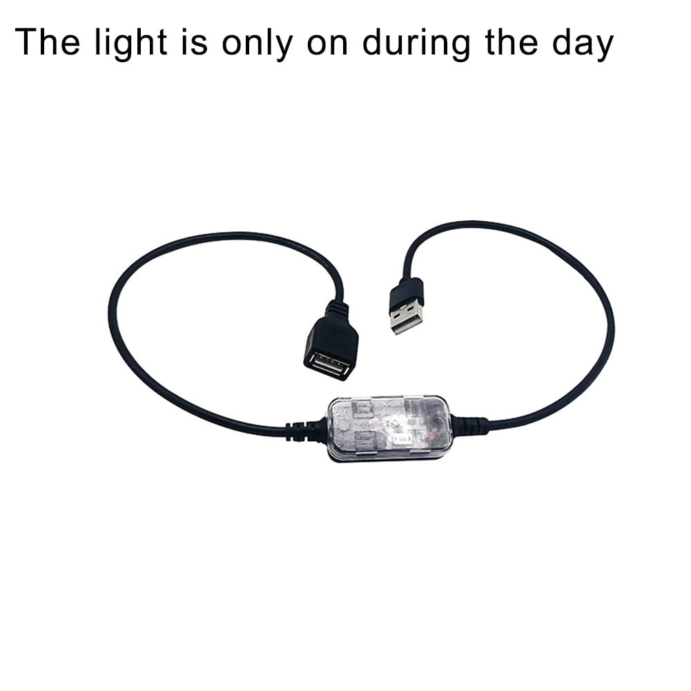 USB light sensor switch automatically turns on the day and night sensor ...