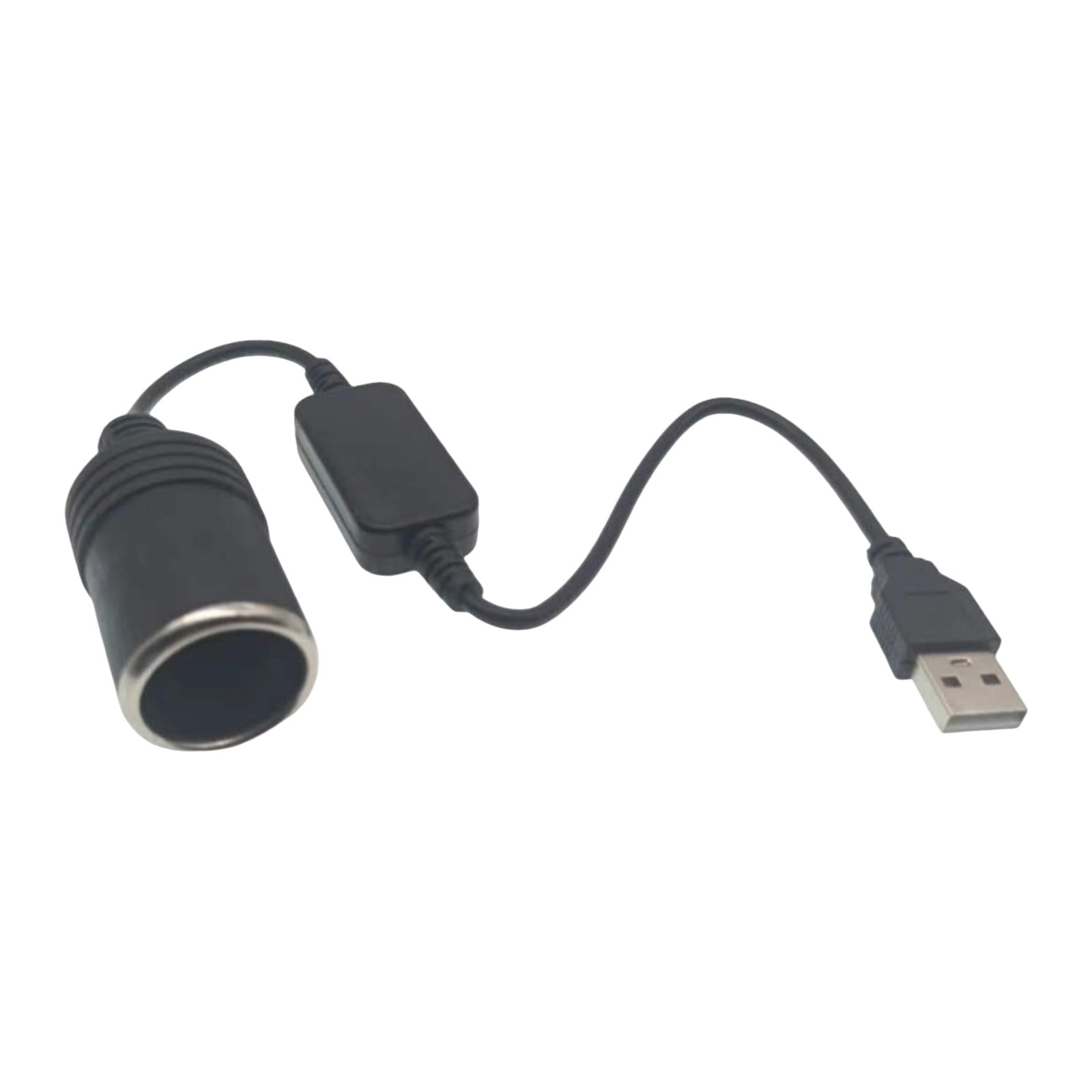 USB to 12V Socket Charger for Car, Dashcam Power Bank Cable, 5V-12V ...