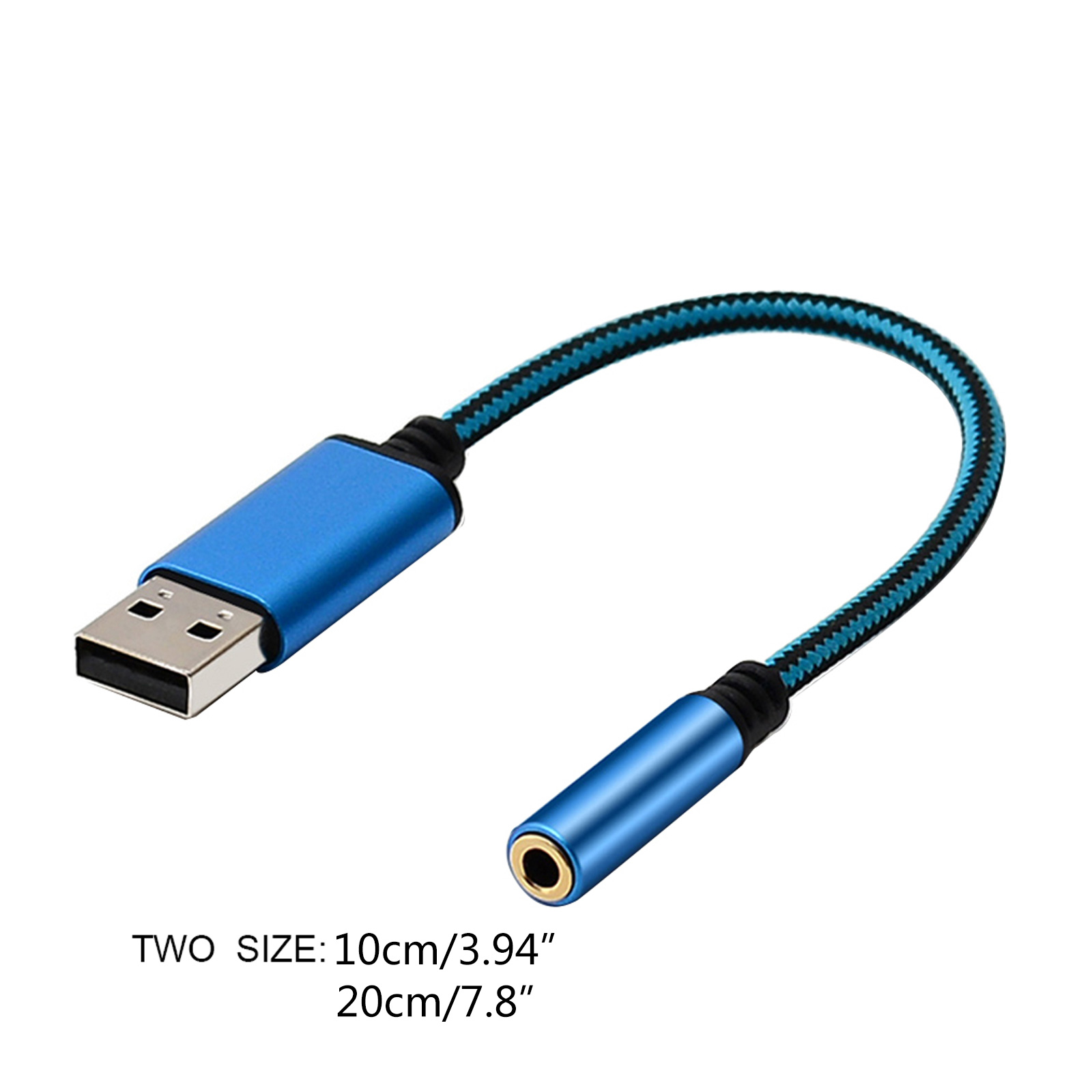 USB to 3.5mm Cable USB Computer Headphone Adapter Cable Converter for ...