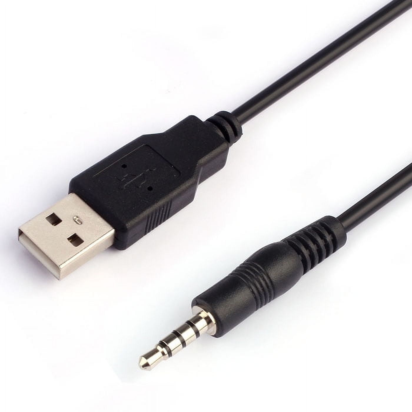 USB to 3.5mm Jack Audio Adapter Male AUX Audio Jack to USB 2.0 Male ...