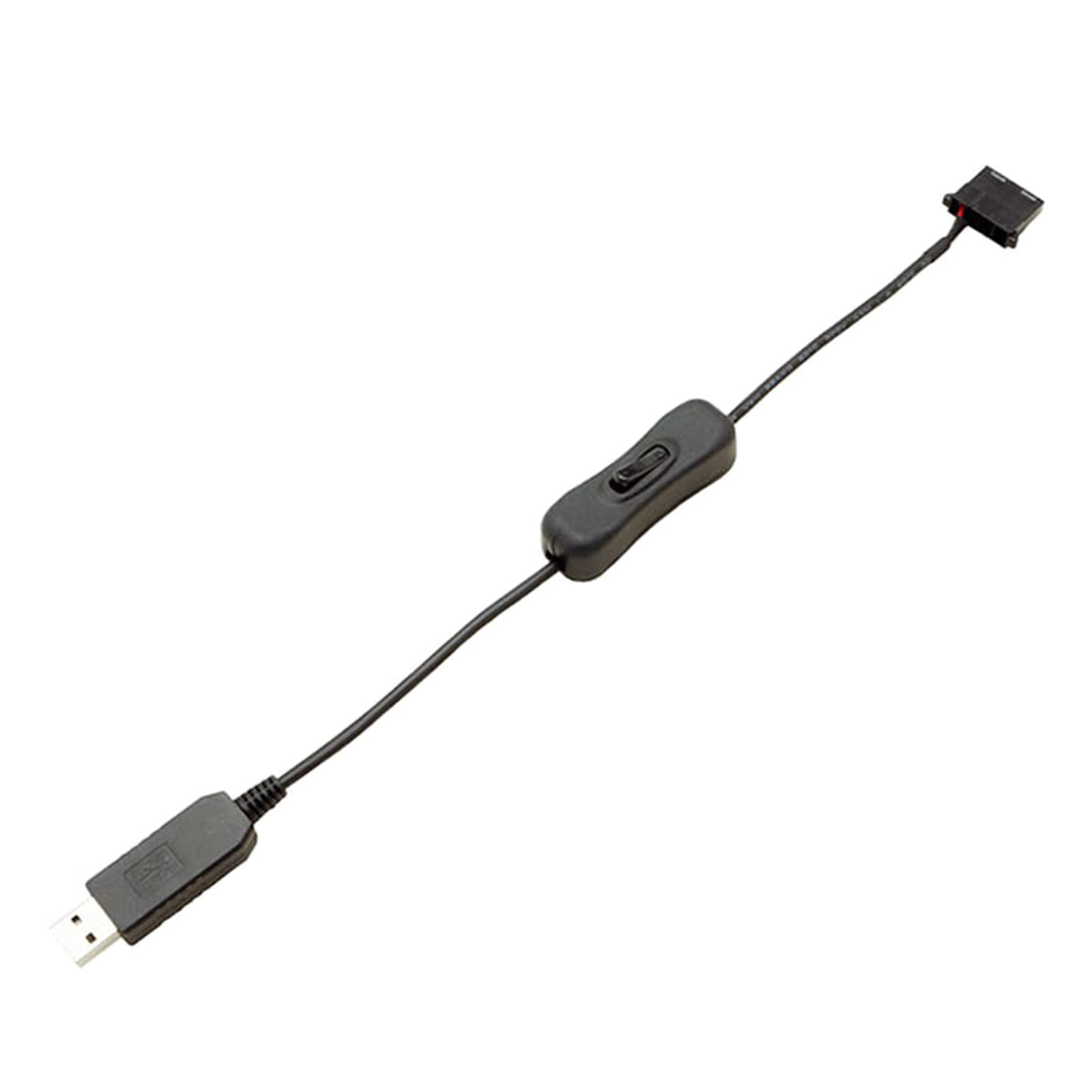 USB to 4Pin Computer Fan Power Cable Computer Case Adapter Cord 12V to ...