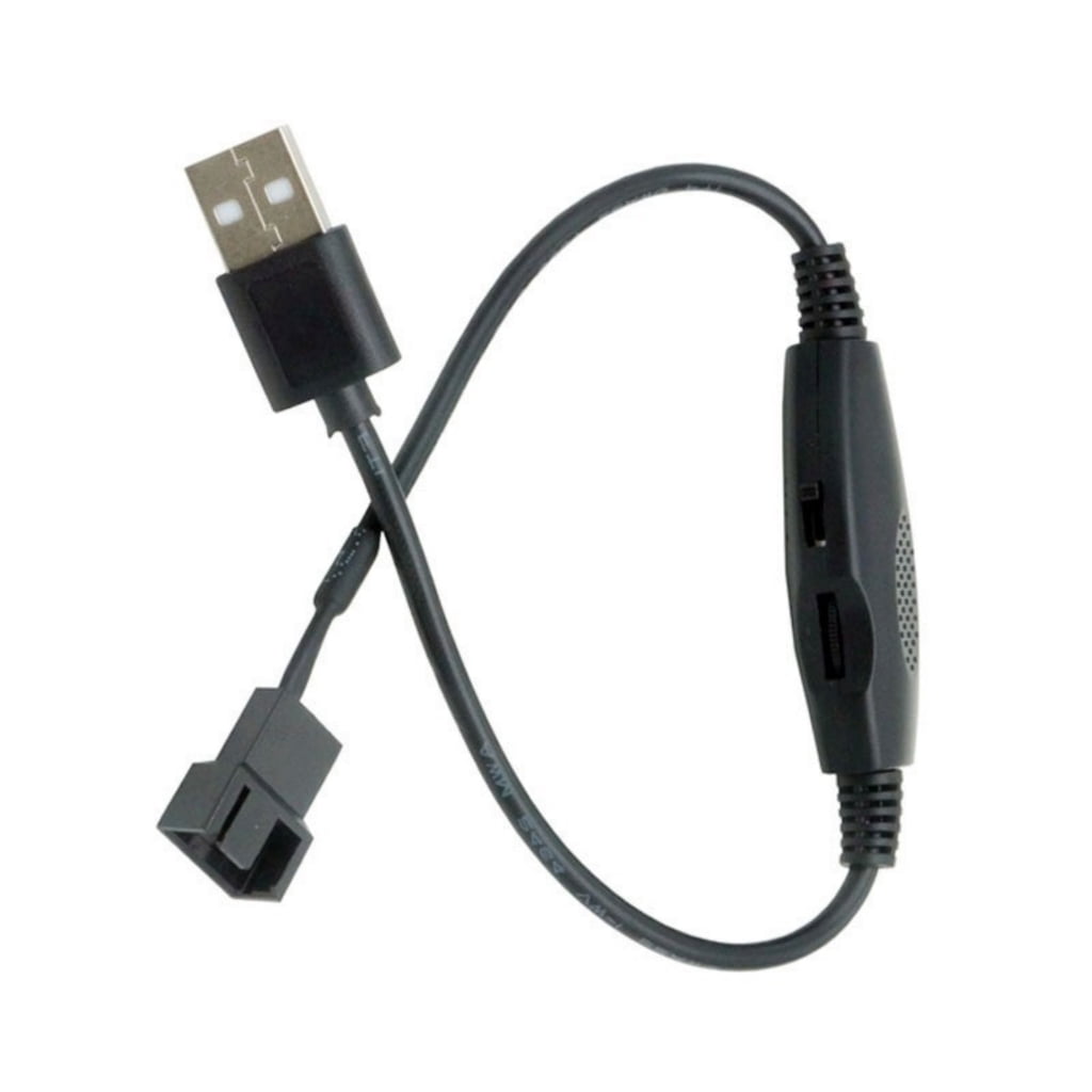 USB to 4Pin PWM 5V USB Sleeved Fan USB to 4Pin Case Fan Adapter ...