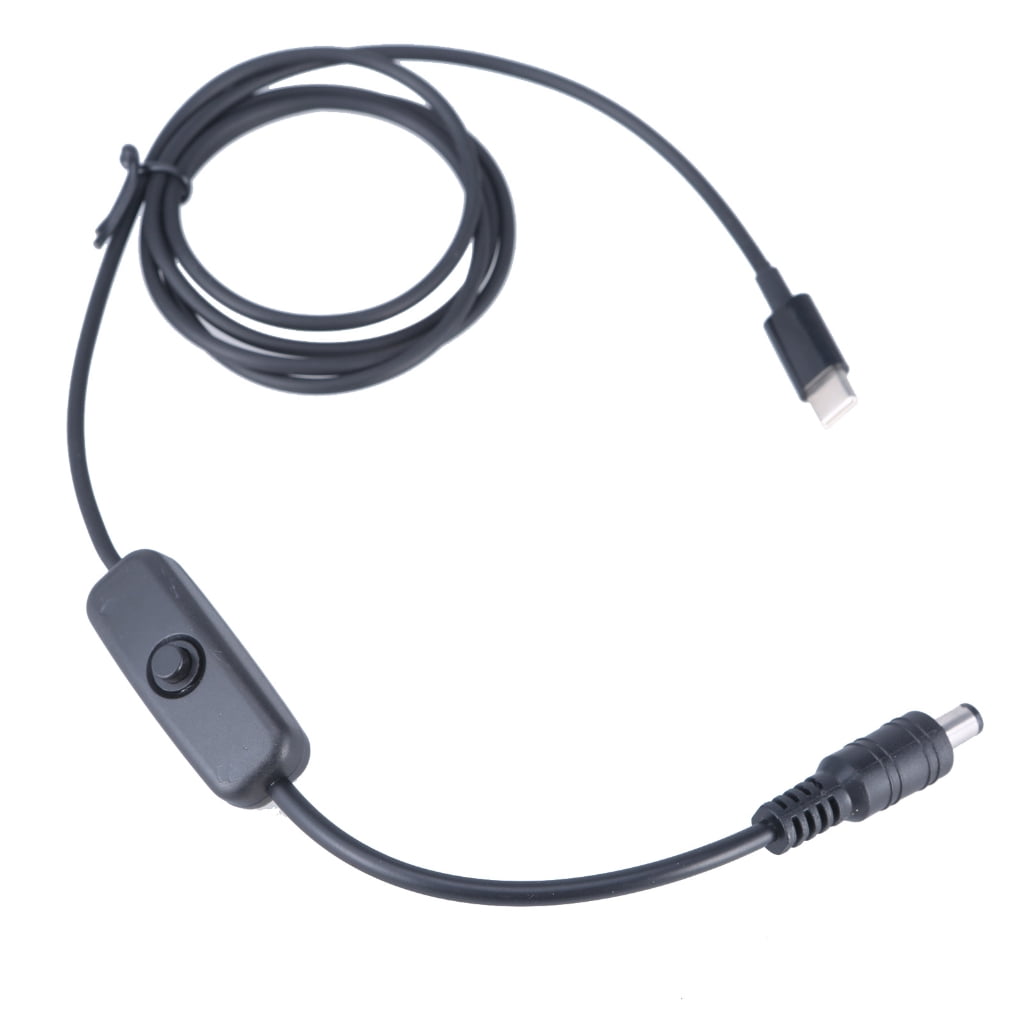 USB to 5.5x2.1mm Male Adapter Charging Cable Wire With Switching USB to ...