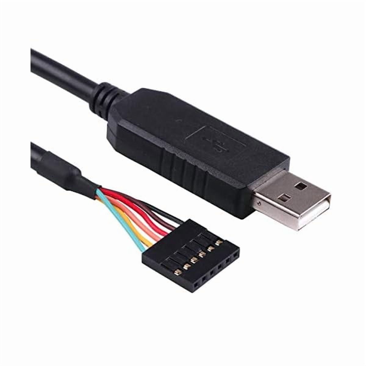 USB to 5v TTL UART Serial Cable 6 Way 0.1