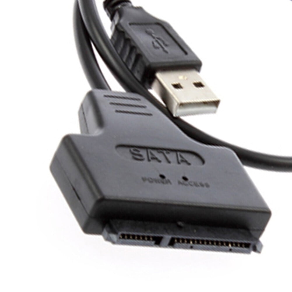 Goilinor USB 2.0 to Converter Cable with Power Adapter for 2.5" HDD ...