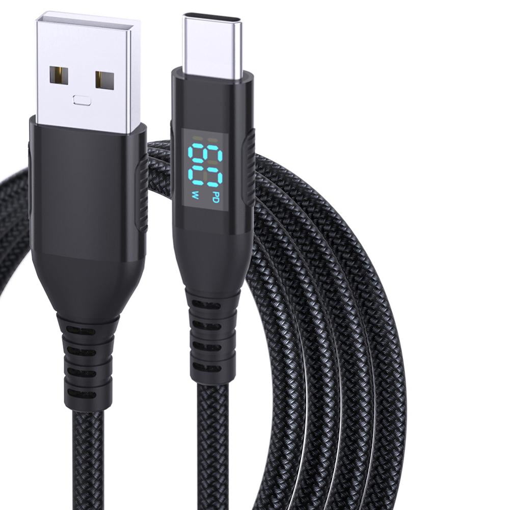 USB to C Digital Display Fast Charging Data Cable for Devices with USB ...