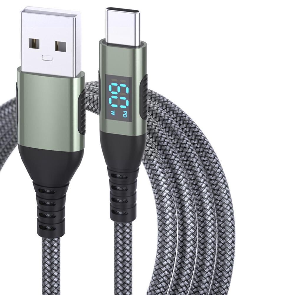 USB to C Digital Display Fast Charging Data Cable for Devices with USB ...
