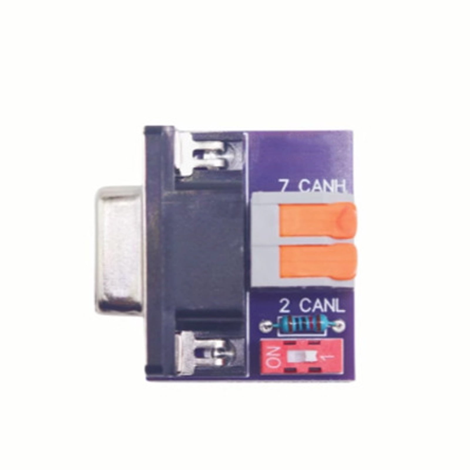 USB to CAN Adapter 120Ohm terminators Resistor ABS PC Housing Plug-Play ...