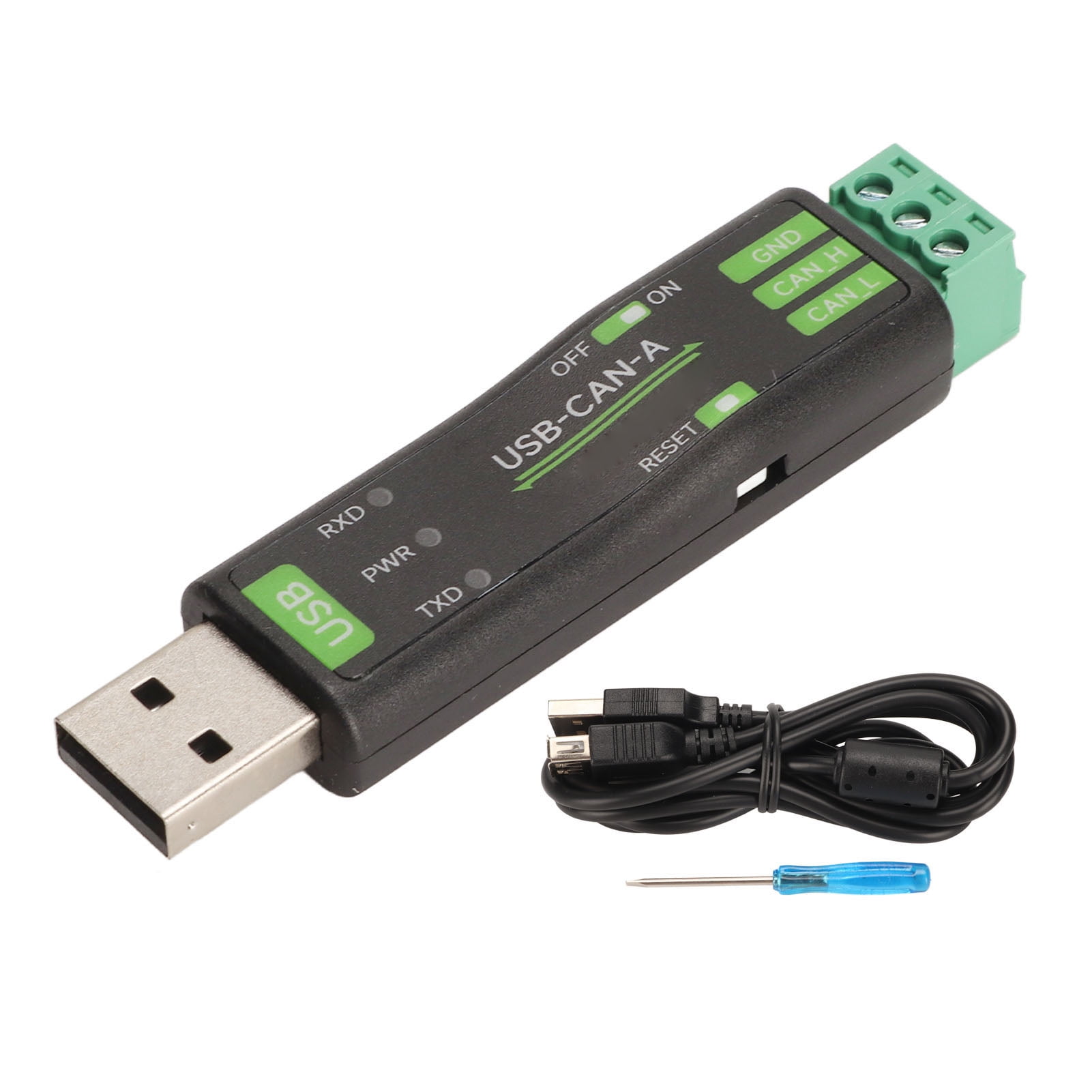 USB to CAN Adapter 5kbps to 1Mbps 4 Mode STM32F103 Chip Onboard TVS USB to CAN Analyzer for Bus ...