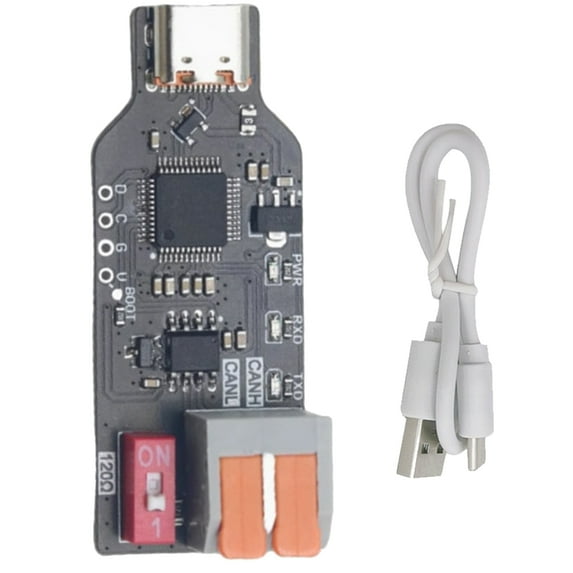USB to CAN Adapter Open Source Hardware Compatible CANABLE Transceiver Debugger - Walmart.com