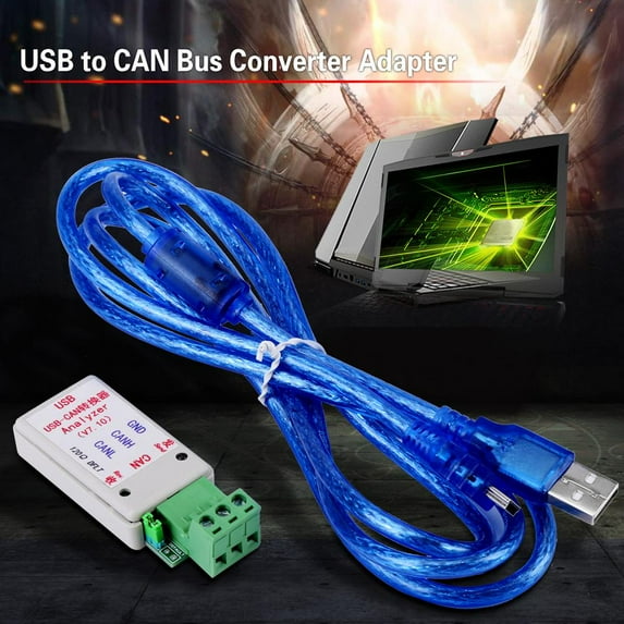 USB to CAN Bus Converter Adapter With USB Cable Support XP/WIN7/WIN8 ...