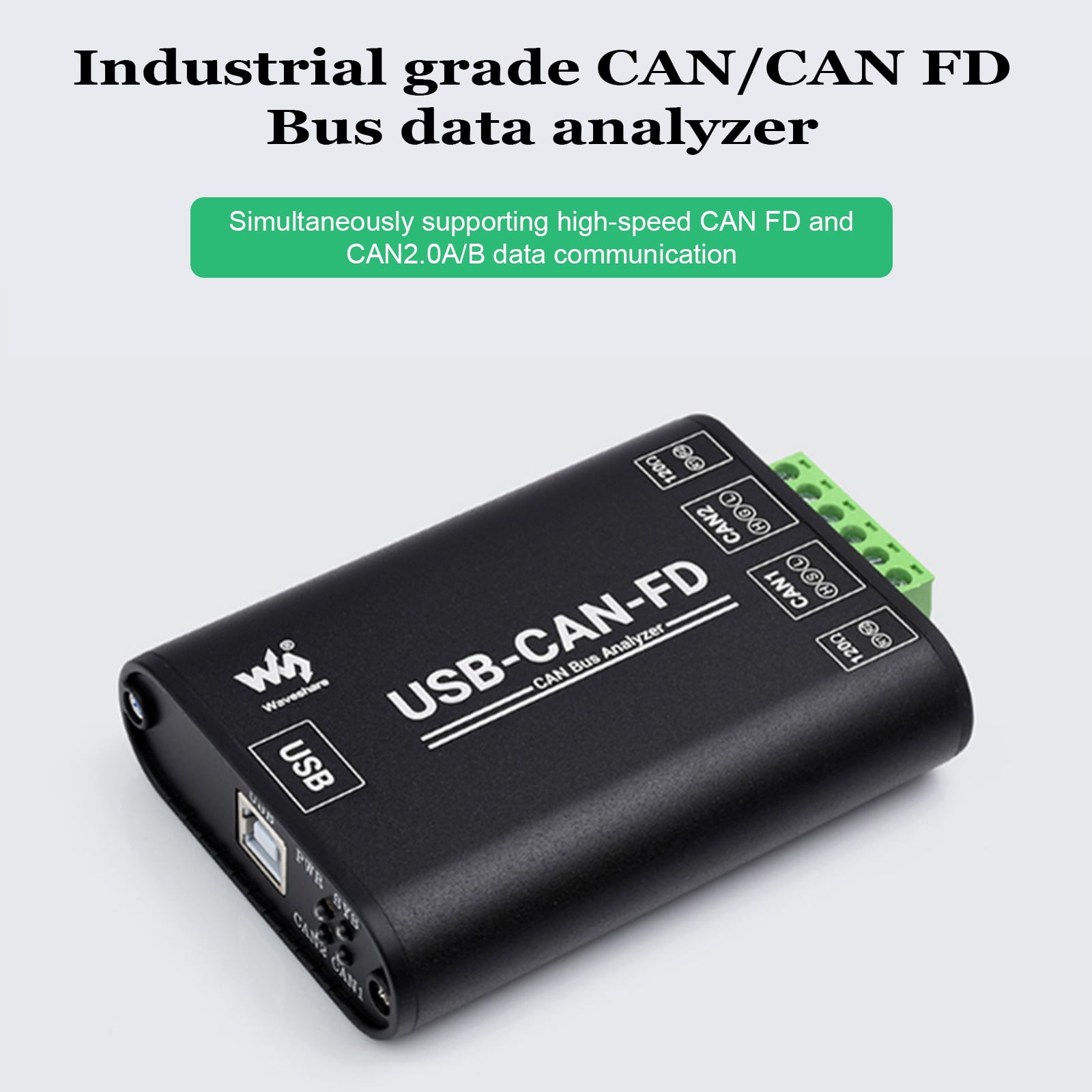 Usb To Can Fd Interface Converter Can Bus Data Analyzer Communication