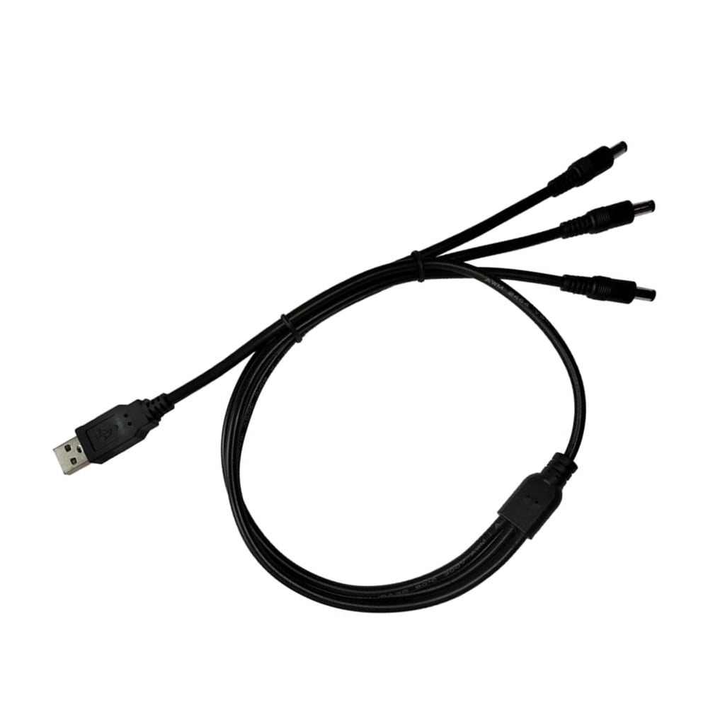 USB to DC5.5x2.1mm Power Cable 120W 5V Charging Cable for Cameras LED ...