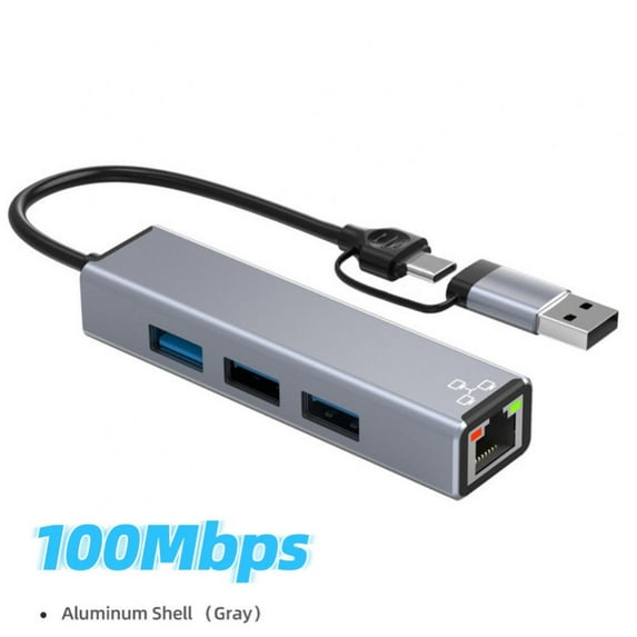 USB to Ethernet Adapter,USB 3.0 to Network LAN RJ45 100 Mbps Ethernet ...