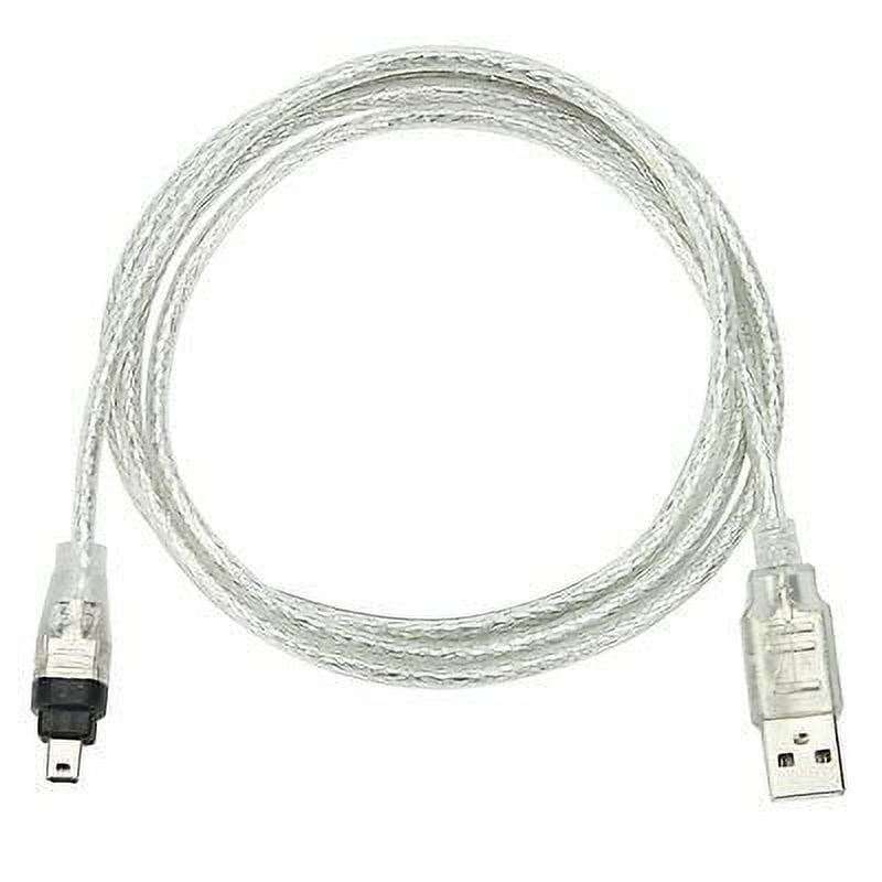 USB to Firewire Ieee 1394 4 Pin Ilink Adapter Cable (5ft) - Computer ...