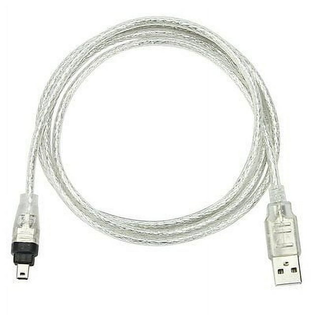 USB to Firewire Ieee 1394 4 Pin Ilink Adapter Cable (5ft) - Computer ...