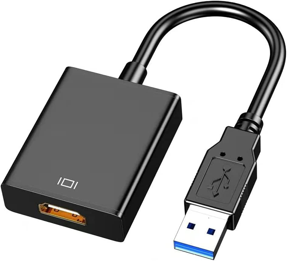 USB to HDMI Adapter, USB 3.0 to HDMI 1080P Video Audio Converter ...