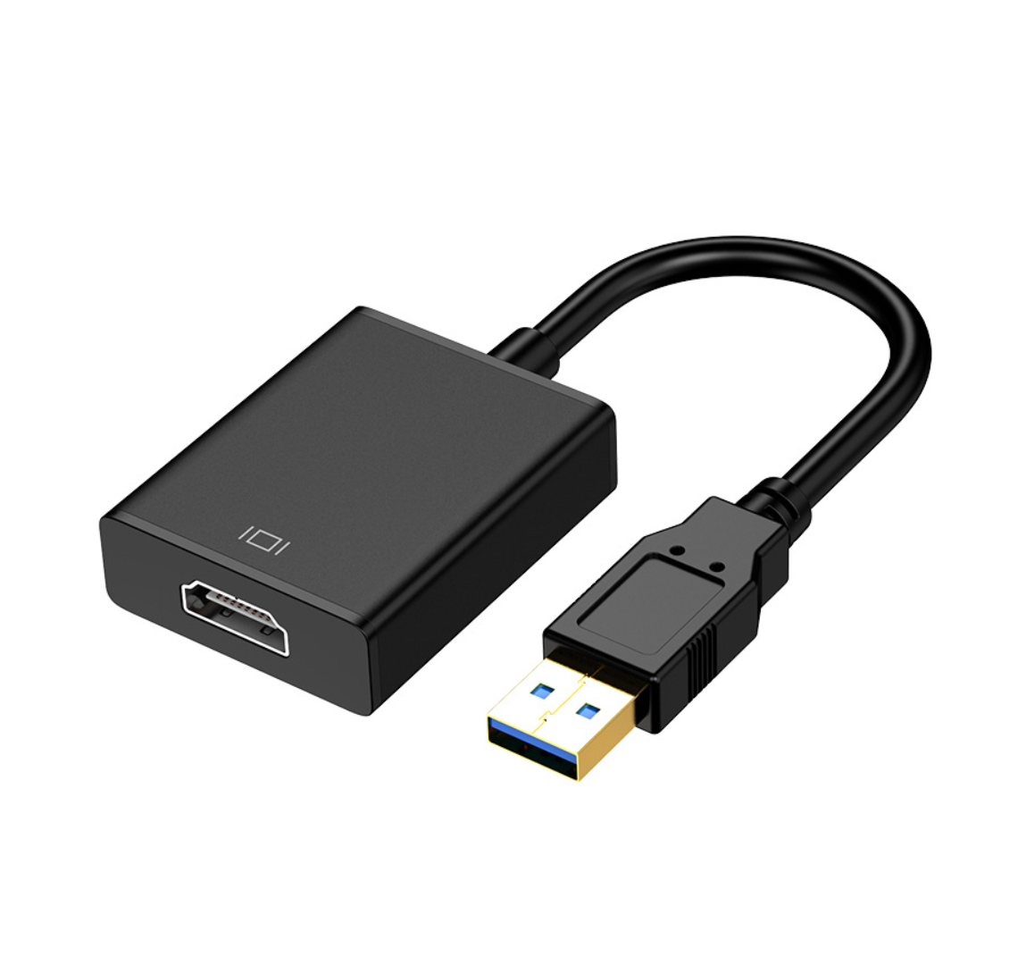 USB to HDMI Adapter,USB 3.0 to HDMI 1080P Video Converter for PC Laptop ...