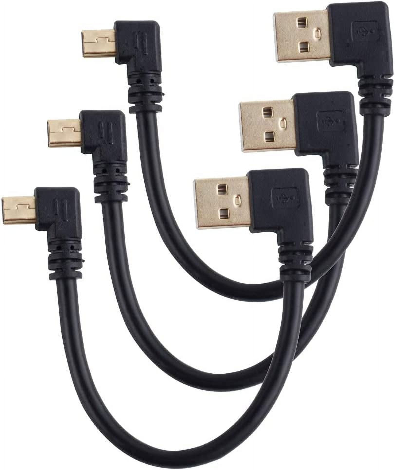 USB to Mini USB Cable. 6 Inch USB Male to Mini USB Male Short Cable ...