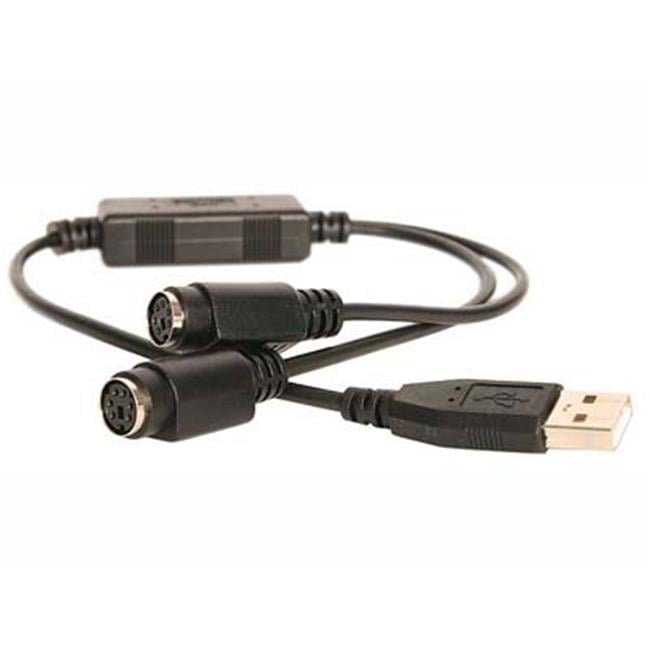 USB to PS/2 KeyB Mouse adapter - Walmart.com
