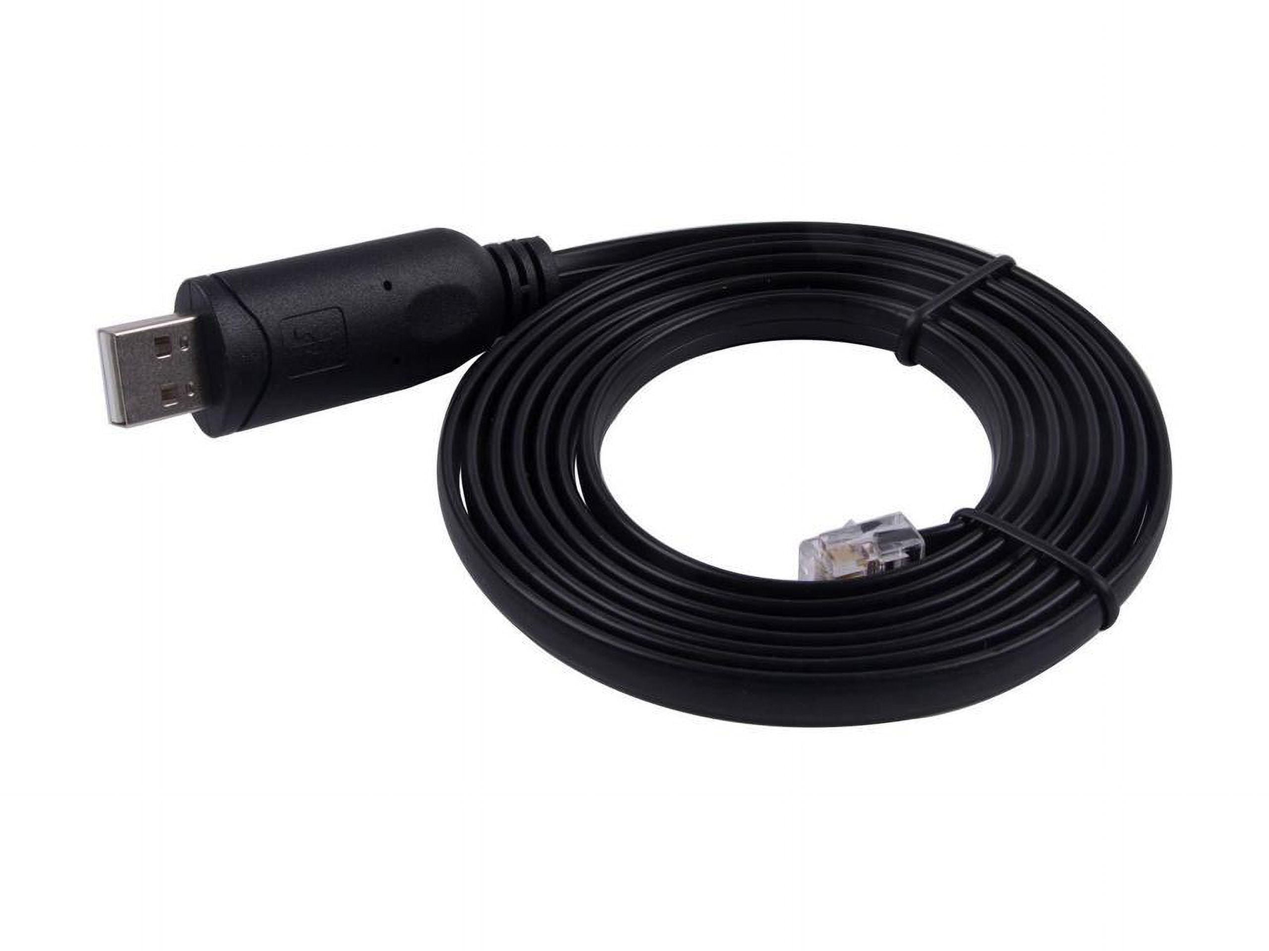 USB to RJ12 6P6C RS232 FT232RL Serial Converter APC PDU Cable for APC ...