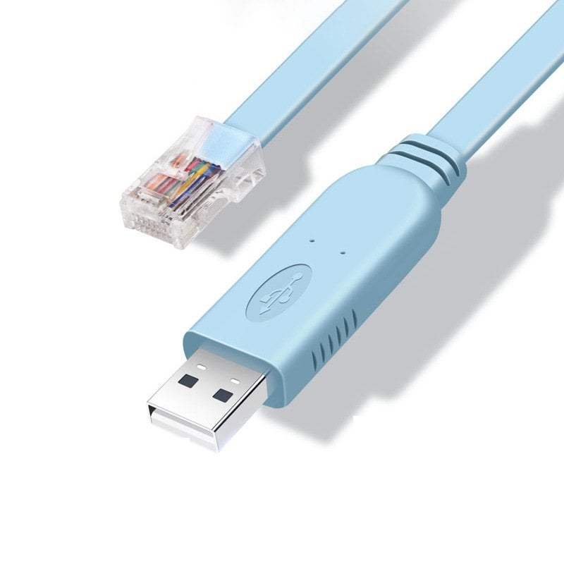 USB to RJ45 Console Cable for Switch Router Firewall Server RS232 ...