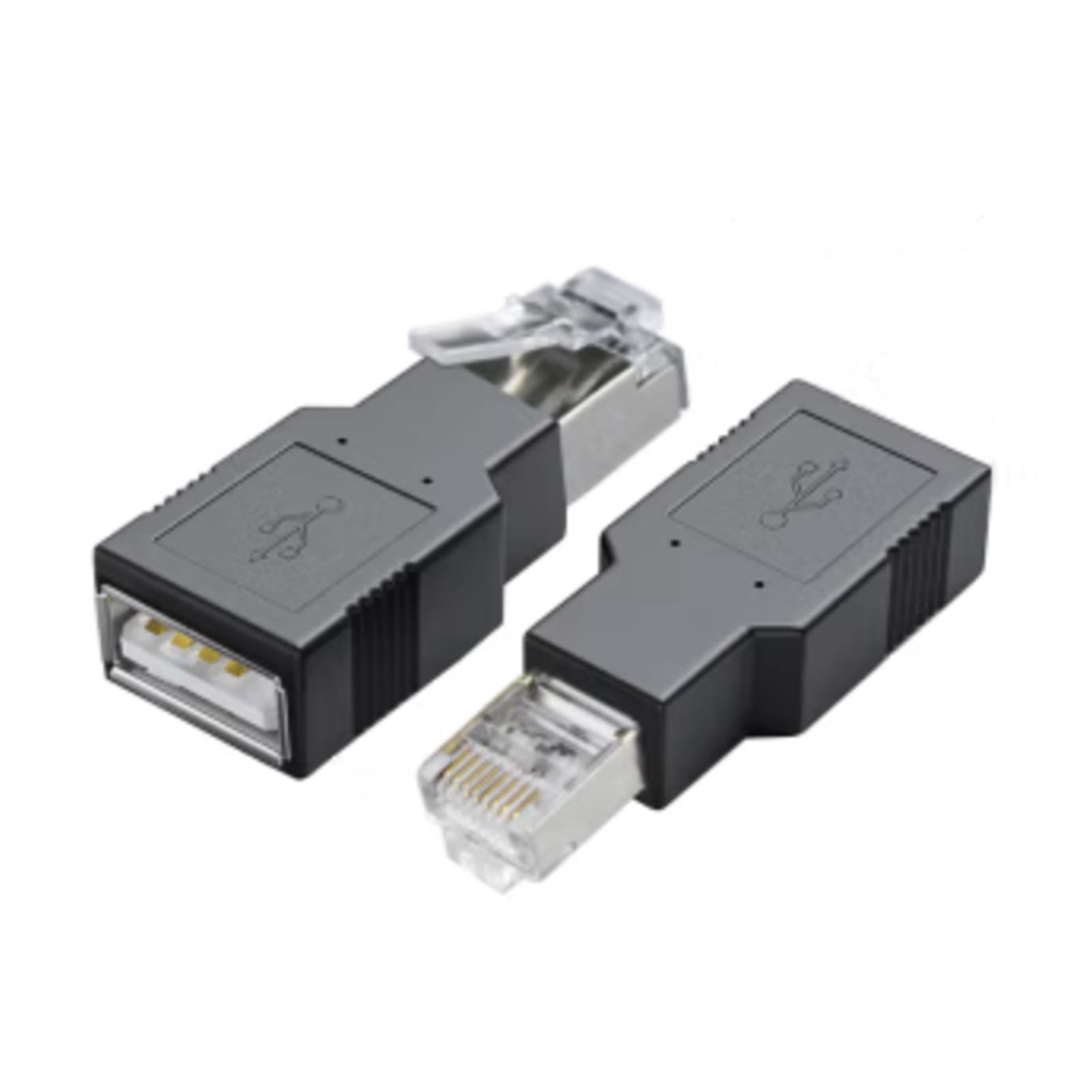 USB to RJ45 Converters Adapter USB2.0 Female to RJ45 Male Ethernet ...