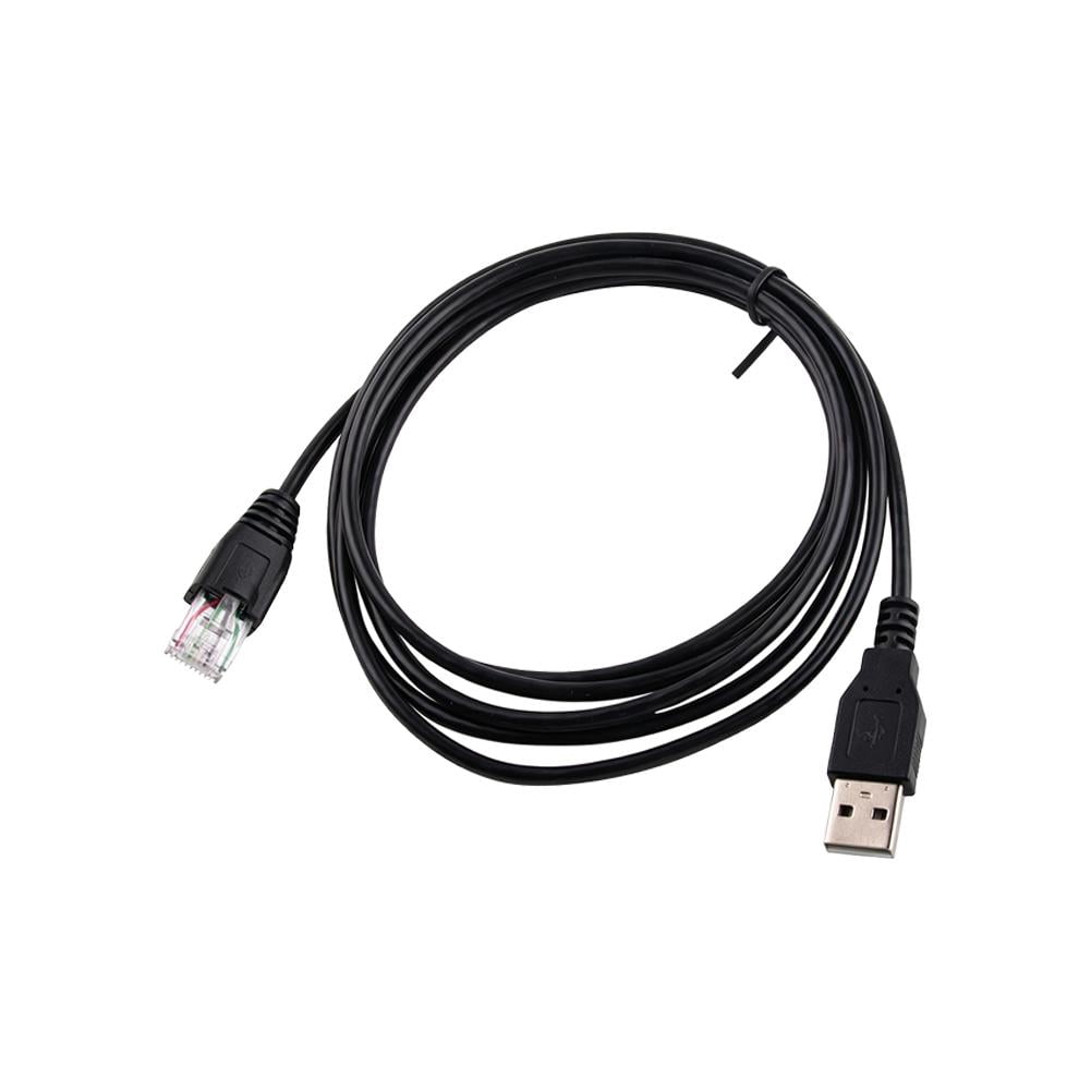 USB to RJ50 10P10C UPS Management Cable for APC, Replacement for AP9827 ...