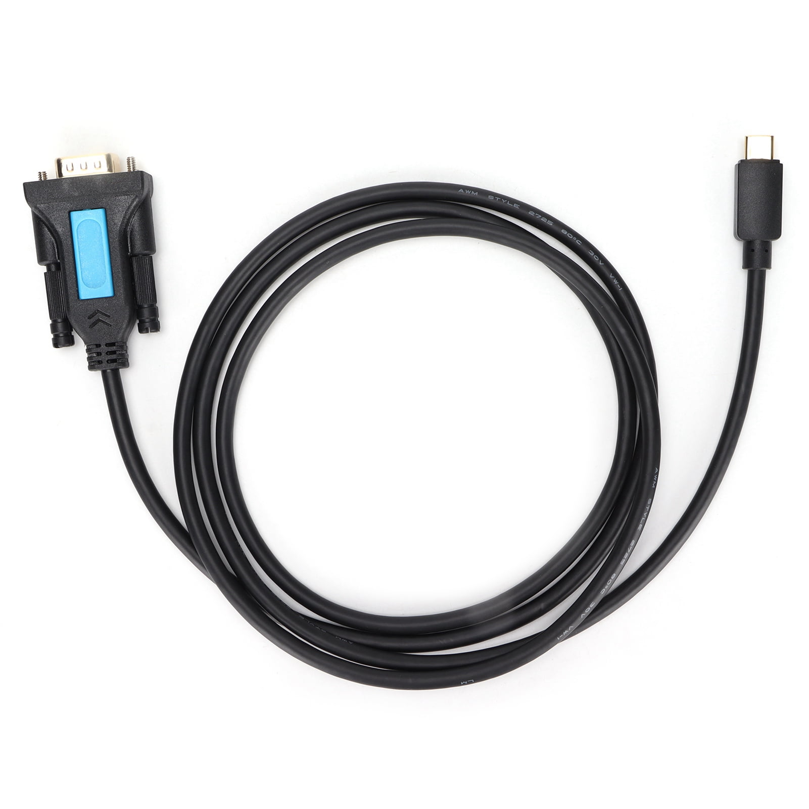 USB to RS232 Adapter TypeC to DB9 Converter Serial Cable for Scanner PC ...