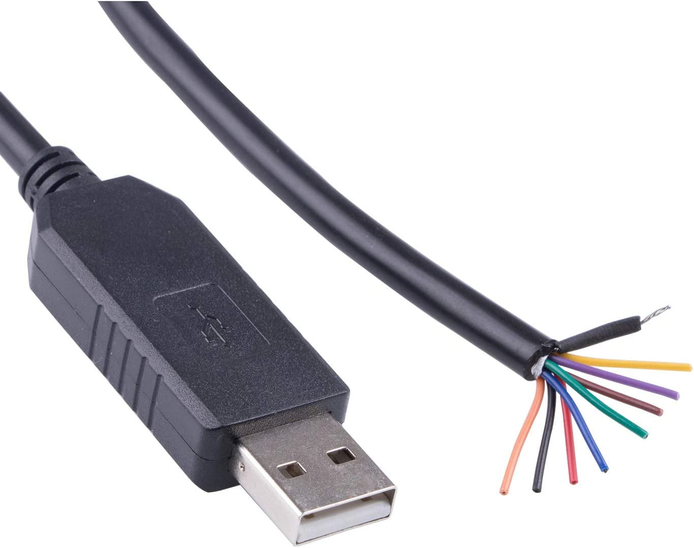 USB to RS232 Serial Adapter Converter FTDI 9 Pin Wire End Cable Support ...