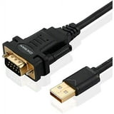 USB to RS232, USB Serial Adapter with FTDI Chipset,USB 2.0 to Male DB9 ...