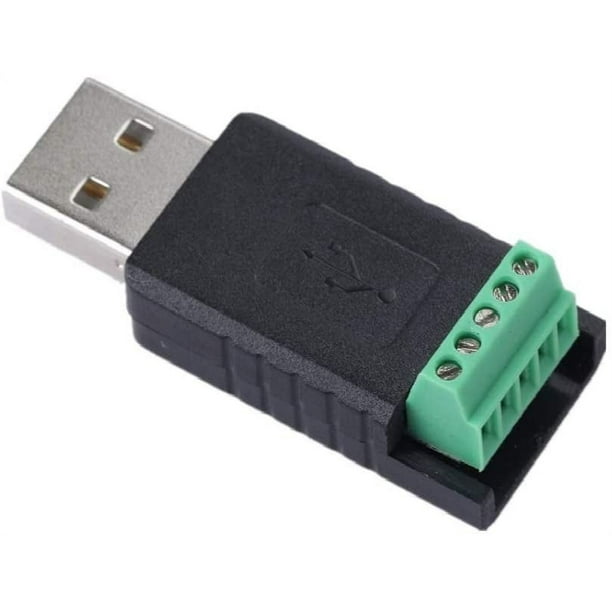 USB to RS485 Converter Adapter 3.3V 5V FTDI CHIP with Screw Terminals and Windows MacOS Linux ...