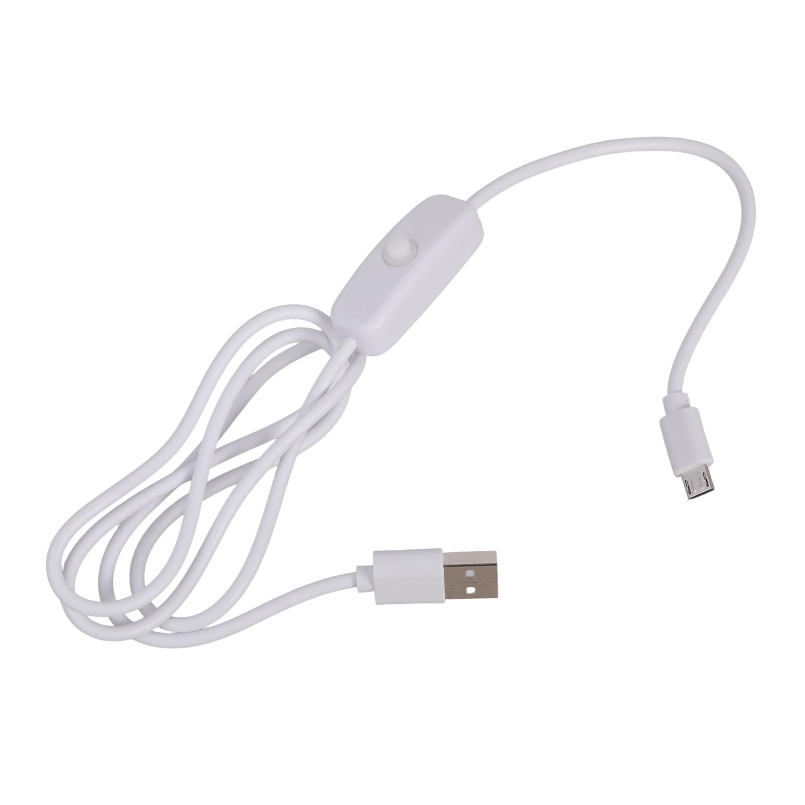 USB to Tiny USB Power Cable with Integrated Switches 2 Length for Easy ...