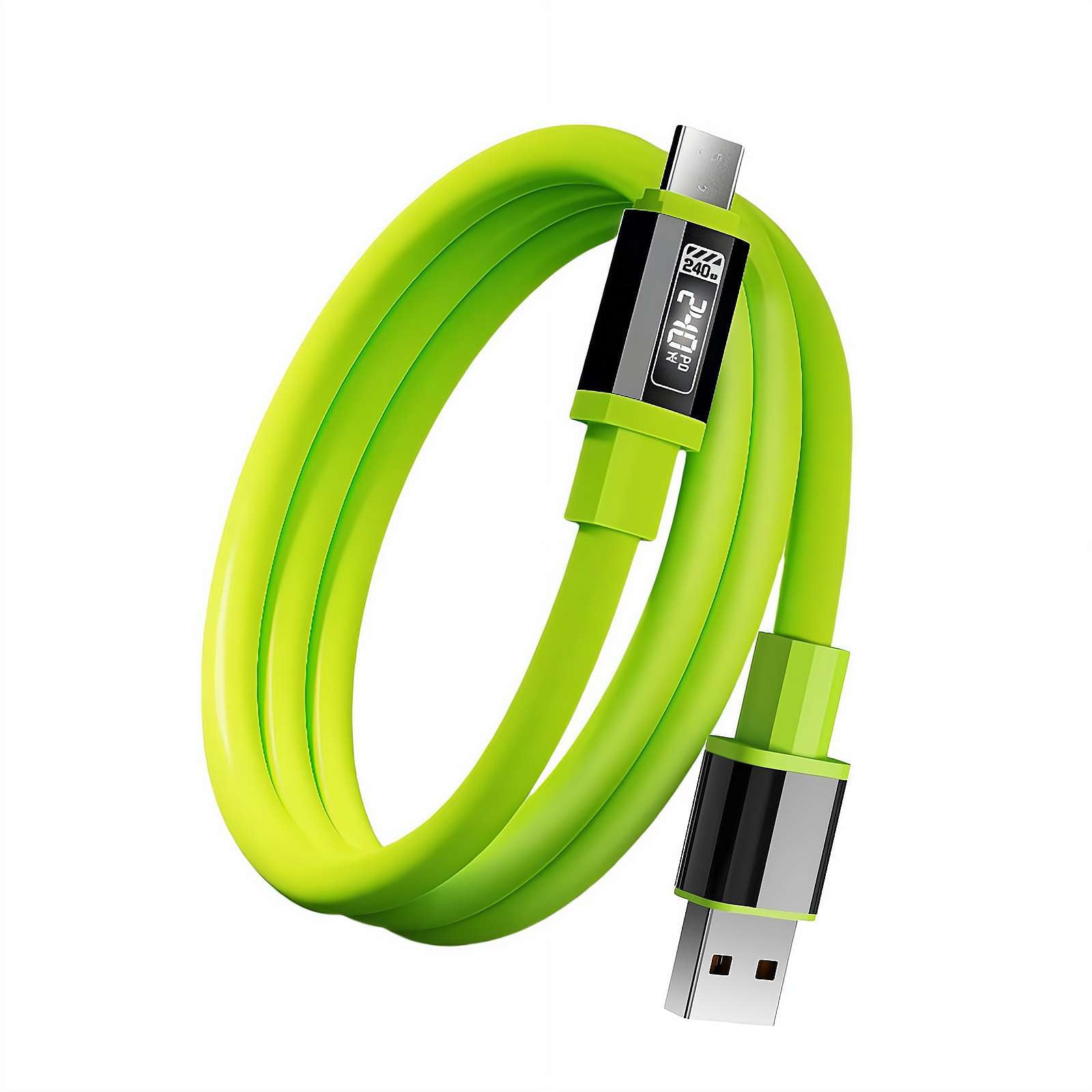 USB to Type C Fast Charging Cable Digital Display Cable Data Cord Cable ...