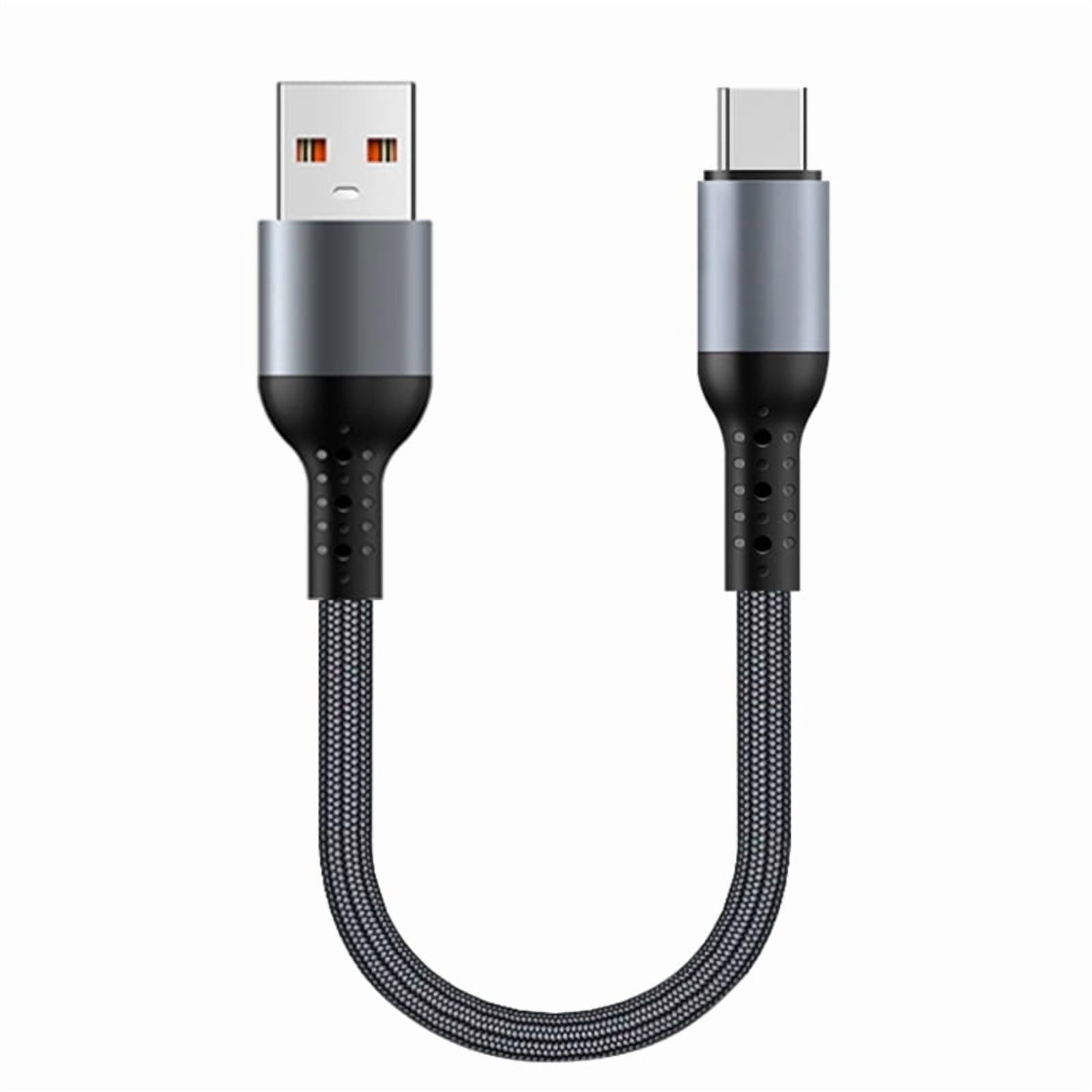 USB to Type C Fast Charging Cable with 90 Degree Elbow Data Cord for ...