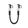 USB to Type-C Fast Charging Cable with 90 Degree Elbow Design for Power ...