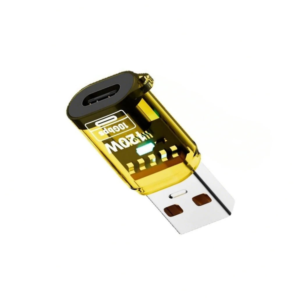 USB to Type C Hub 120W Rapid Charging 10Gbps Data Transfer & Sound ...
