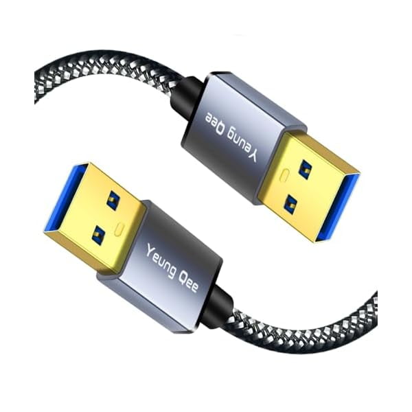USB to USB Cable 20 ft,USB 3.0 A to A Male Cable Double End Cord ...