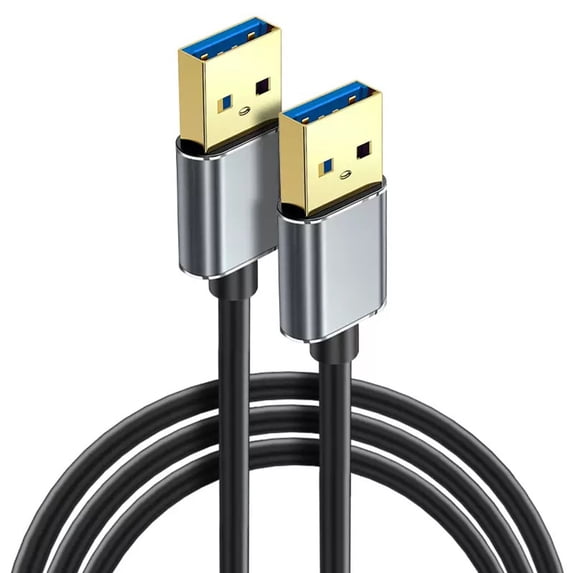 USB to USB Cable 3ft, [5Gbps Data Transfer] USB A 3.0 Double Sided Male ...