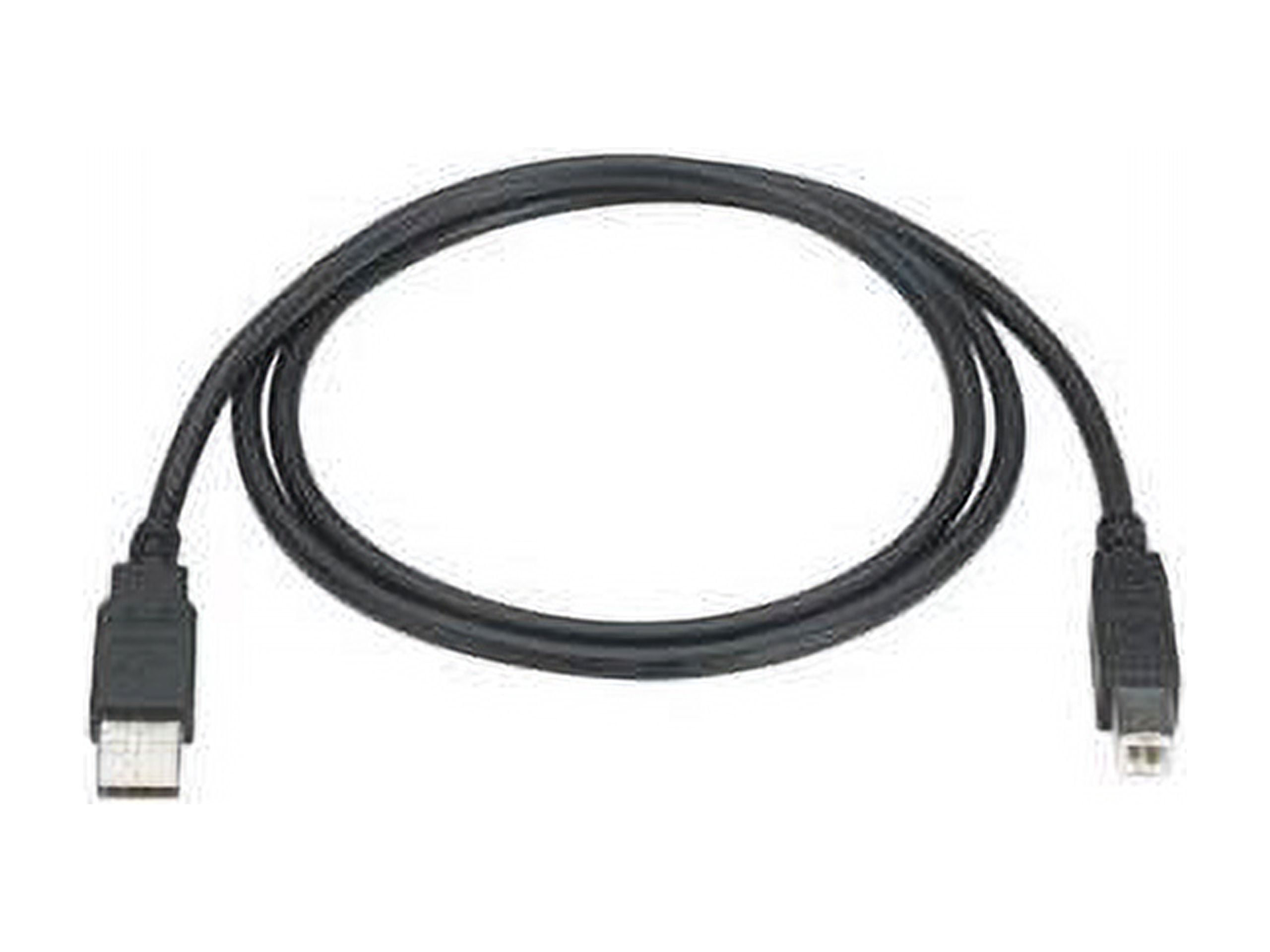 USB05 0015 USB 2.0 Cable Type A Male to Type B Male Black 15 ft ...