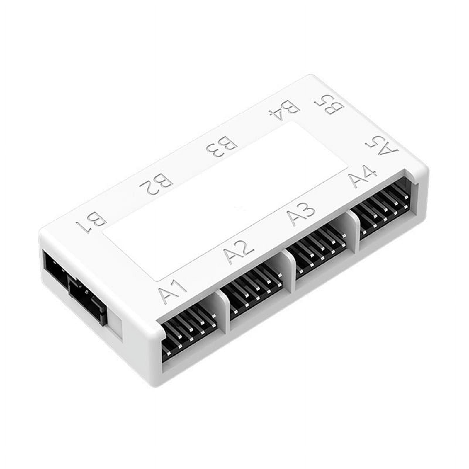 USB2.0 9pin Header Extension Hub Splitter Adapter Converter Motherboard ...