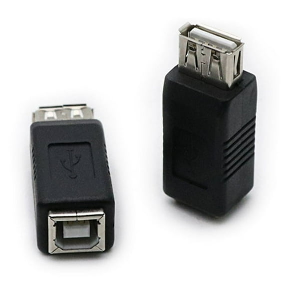 USB2.0 A Female to Type B Female Adapter for Highly Speed Data Transfer - Walmart.com